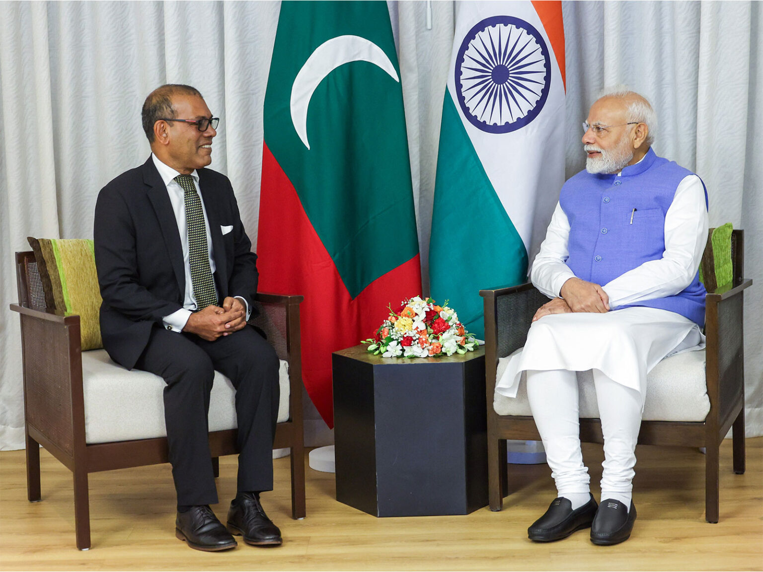 “India consistently supported us in crisis”: Ex-President of Maldives ...