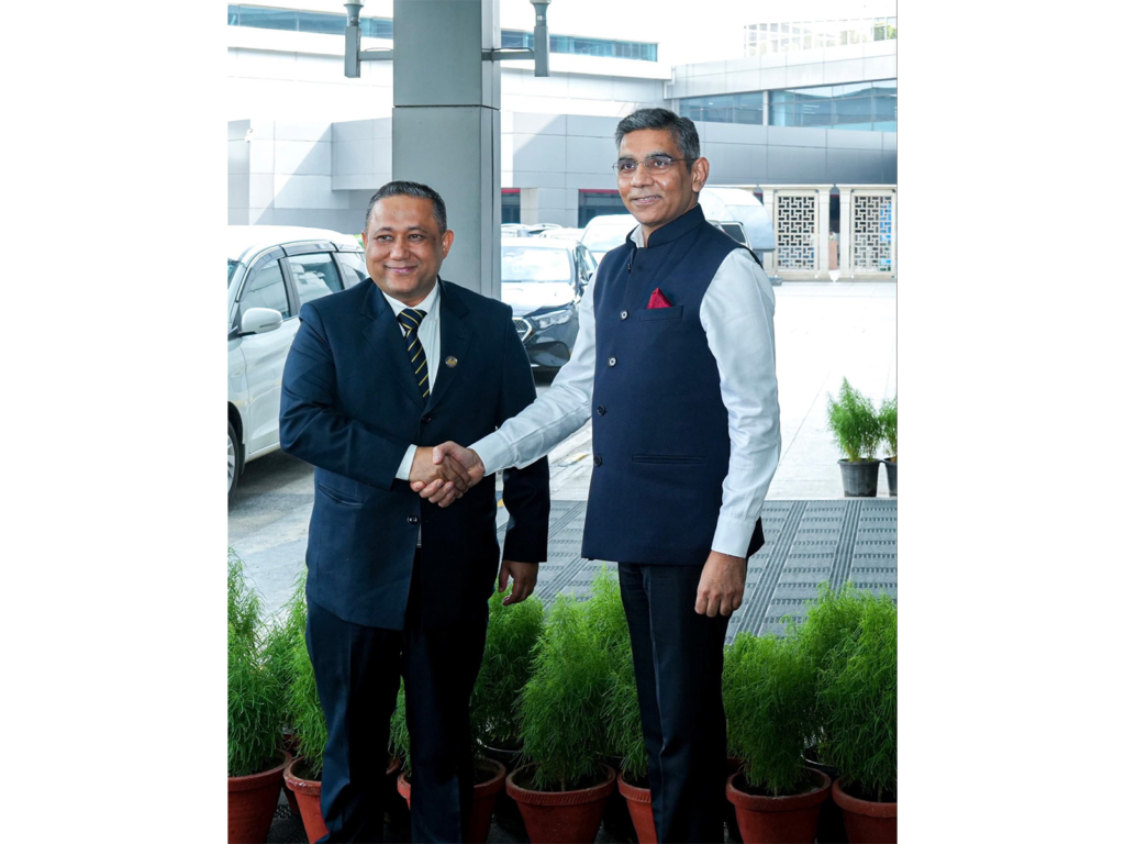 Nepal Foreign Minister Shisir Khanal meets NSA Ajit Doval in Delhi ...
